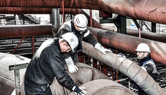 Clamshell Bellows Installation on a steel plant | See Case story