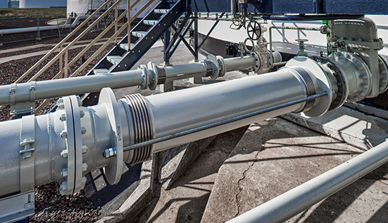 Tank Farm Bellows | Flexibility between storage tank and manifold