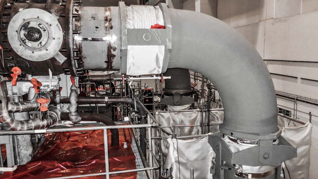 Crossover Piping Bellows - a special steam pipe expansion joint