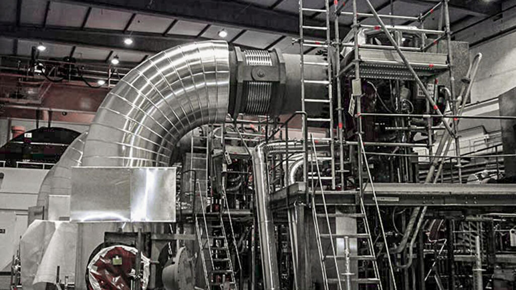 Crossover Piping Bellows - a special steam pipe expansion joint